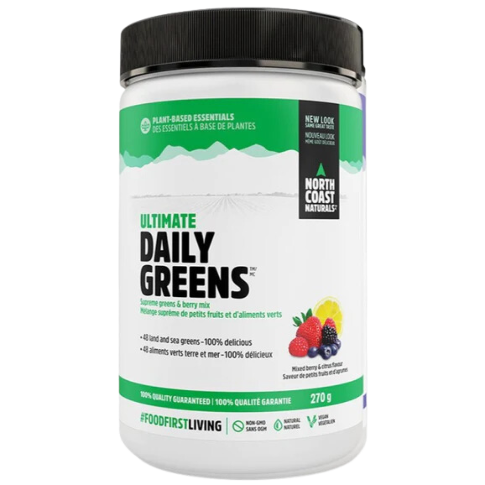 Bổ Sung Siêu Thực Phẩm Ultimate Daily Greens North Coast Naturals - Hộp 270g 30Serving - MutiSup.vn